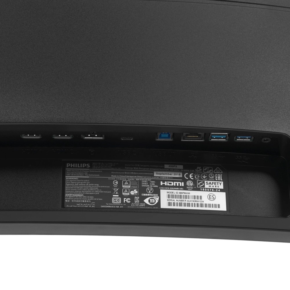 48.8" Монитор PHILIPS 499P9H/00 черный купить по низкой цене ...