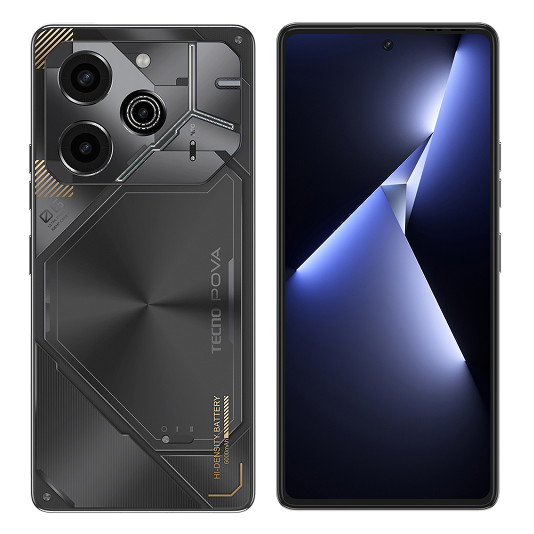Смартфон Tecno POVA 6 Pro 5G (LI9) (NFC) 12 ГБ/256 ГБ серый (Meteorite ...